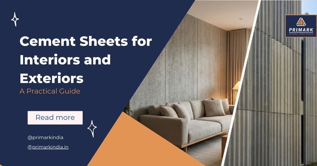 Cement Sheets for Interiors and Exteriors: A Practical Guide